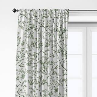 Tinsley Ivy Cotton Simple Top Pocket Drapery Panel Set of 2 - Bed Bath ...