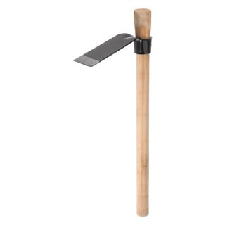Single Head Garden Hoe Rake 16" Hoe Garden Tool with Wooden Handle ...