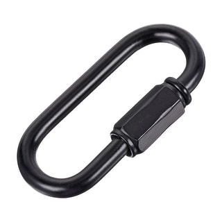 Chain Connector 4mm Oval Shape Quick Link Screw Lock Clips 10pcs - Bed ...