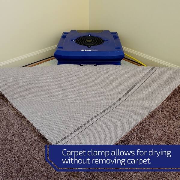 OdorStop Heavy Duty Low Profile Air Mover with Lighted End - Bed Bath ...