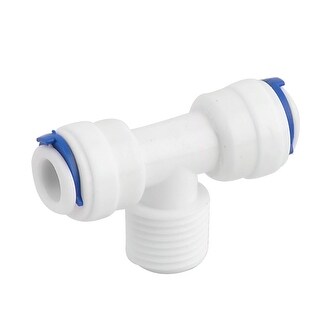 Home Garden Plastic Water Filter Purifier Purifying Pipe Quick Joint ...
