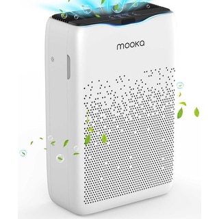 2200 sq ft, advanced H13 HEPA air filter, 15dB sleep mode deodorizer ...