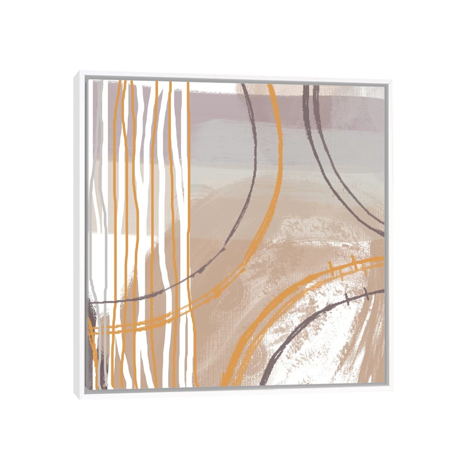 AVAWING Mid-Century Modern TV Stand for 60" TV with Storage and Open ...