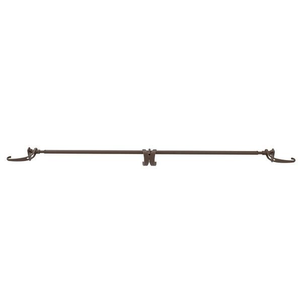 Garland Hanger - Double Door (52-82 Inch Doors) (Brown) - Brown - Bed ...
