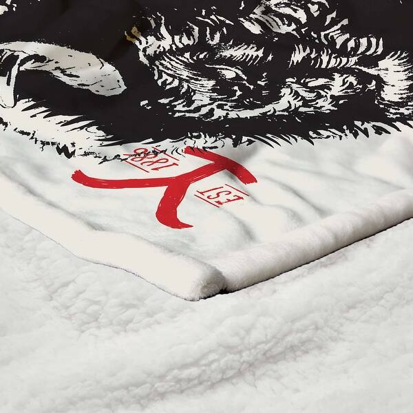 Paramount Yellowstone Bison Head Silk Touch Sherpa Throw - Bed Bath ...