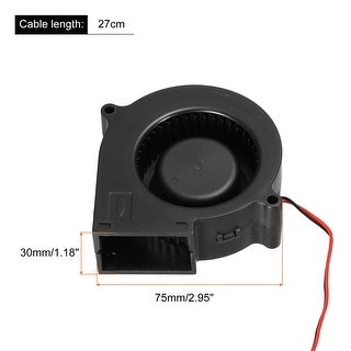 DC Brushless Fan Cooling Blower Fan Cooler 9733 97x97x33mm DC24V 0.60A ...