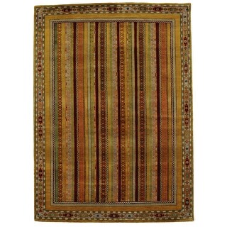 Canvello Hand Made Casual All Over Indo Gabbeh Rug - 5'9'' X 8'0'' - 5 ...