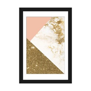 iCanvas "Gold Marble Collage" by Emanuela Carratoni - Bed Bath & Beyond ...