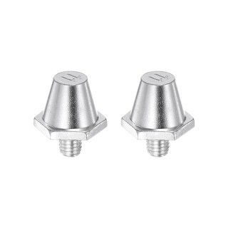 2pcs Track Spikes 11mm Aluminum Lightweight for Soccer Shoes, Silver ...