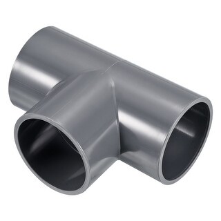 2" 3 Way Tee Pipe Fittings UPVC, 1 Pack Joint Coupling Pipe Adapter ...