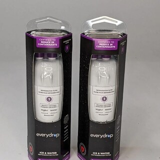 2pack EveryDrop Ice and Refrigerator Water Filter-1 - 2 pieces - Bed ...