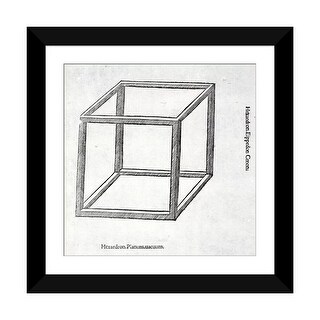 iCanvas "Hexaedron Planum Vacuum" by Leonardo da Vinci - Bed Bath ...