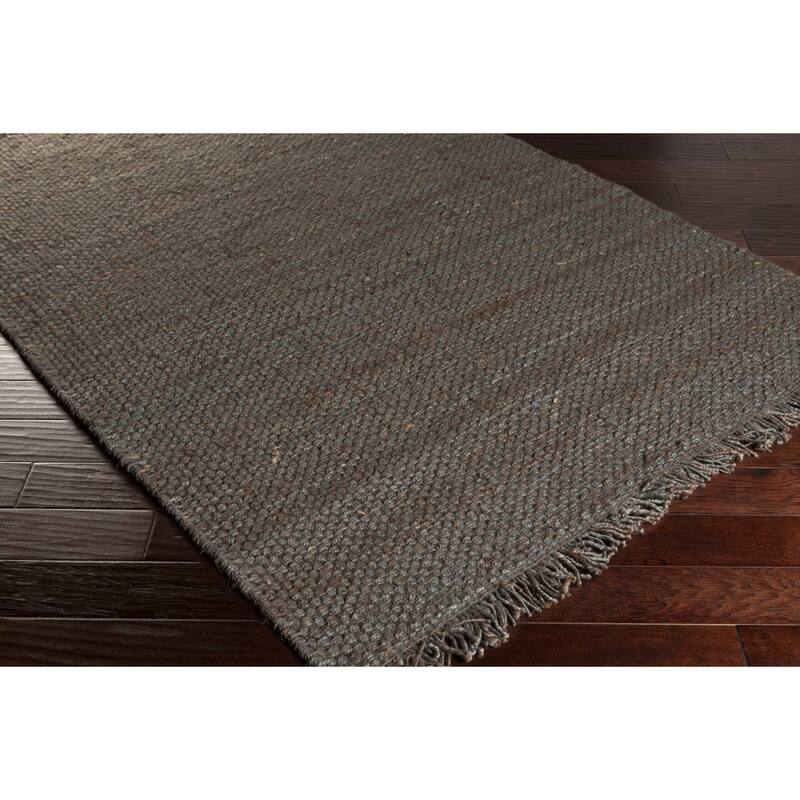 Handwoven Utah Solid Jute Rug (2'3 x 8') - Overstock - 9141962