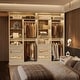 Qvella 36" Freestanding Closet System With 3 Drawers and 2 Hanging Rods ...