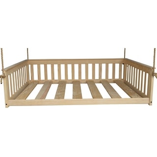Pine Full Mission Hanging Daybed with Rope - Bed Bath & Beyond - 32790542