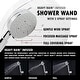 Monsoon 57 in. 4-Jetted Full Body Shower Panel System with Heavy Rain ...