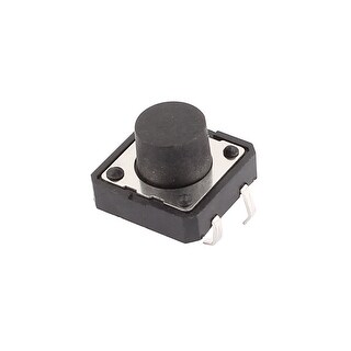 4-pin Momentary DIP Push Button Tact Tactile Switch 12mmx12mmx12mm ...