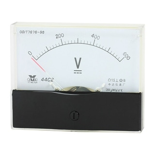 Measurement Tool Analog Panel Voltmeter DC 0 - 600V Measuring Range ...