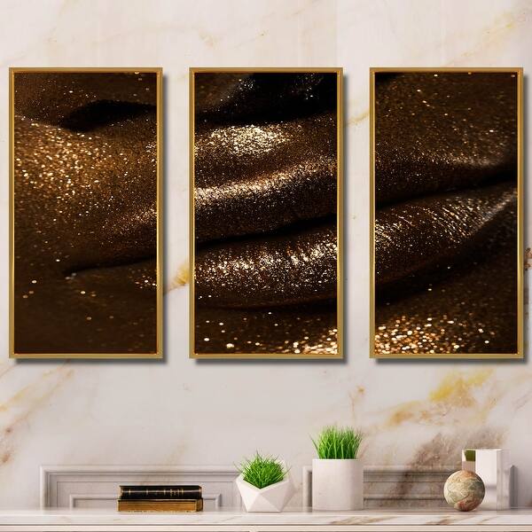 glitter picture frames for wall