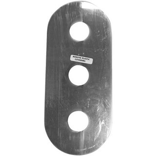 PPP Mfg. 3-Handle Cover-Up Plate CU-300 Unit: EACH - Bed Bath & Beyond ...