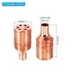 Copper Liquid Distributor, 1/8 x 3/8 Inch 6 Hole Copper Joints Liquid ...
