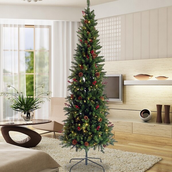 Slim tall christmas tree store