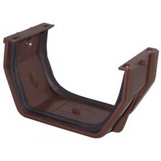 Genova RB105 Vinyl Gutter Slip Joint, Brown - Bed Bath & Beyond - 27639888
