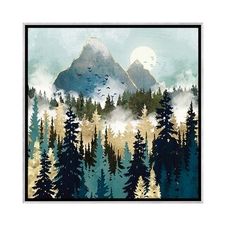 iCanvas "Misty Pines" by SpaceFrog Designs Framed - Bed Bath & Beyond ...