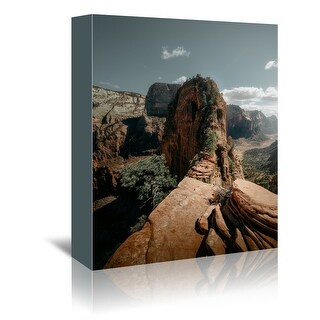 Americanflat - Angels Landing by Torrey Merritt - 8"x10" Wrapped Canvas ...