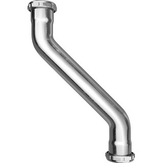 PROFLO PFETB801 8 Series 1-1/2" 22 Gauge Double Offset Slip-Joint - Bed ...