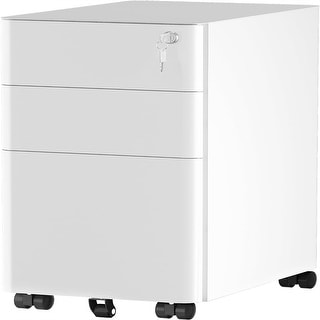 3-Drawer Metal Filing Drawers - 18"D x 12"W x 24"H - Bed Bath & Beyond ...