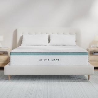 Helix Sunset 11" Plush Mattress with Memory Foam - Bed Bath & Beyond ...