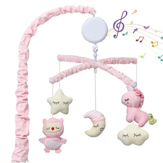 Baby Crib Mobile, Nursery Mobile for Crib with Music Motor Spinner ...
