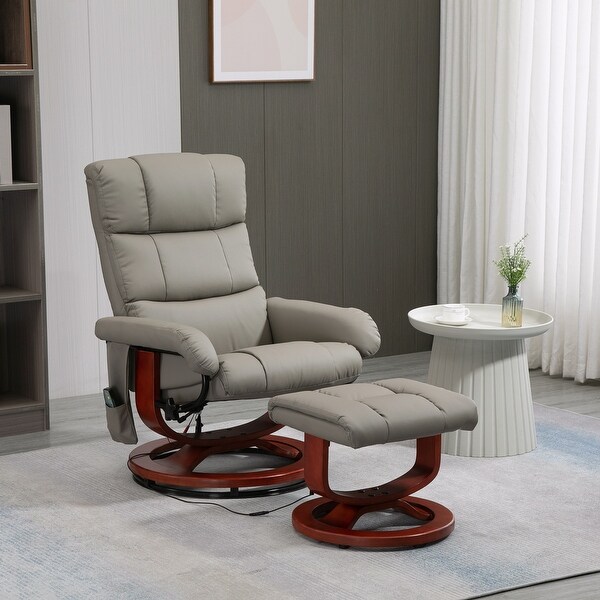 Reclining chair with ottoman sale store