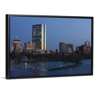 "Buildings at the waterfront, John Hancock Tower, Boston, Massachusetts ...