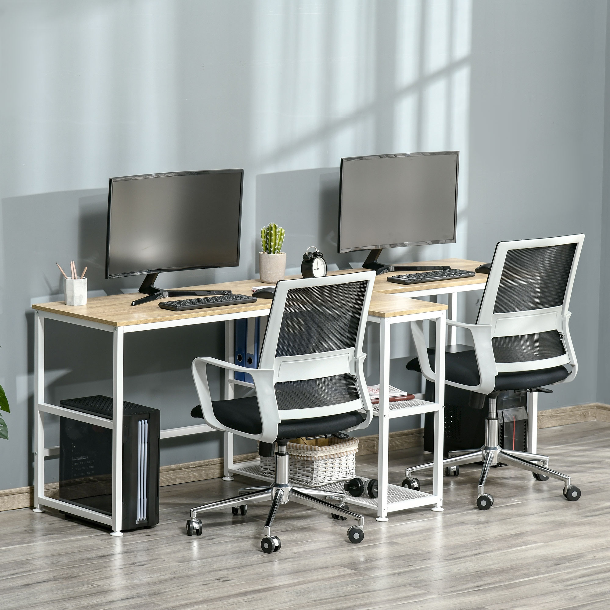 Two person desk chair store