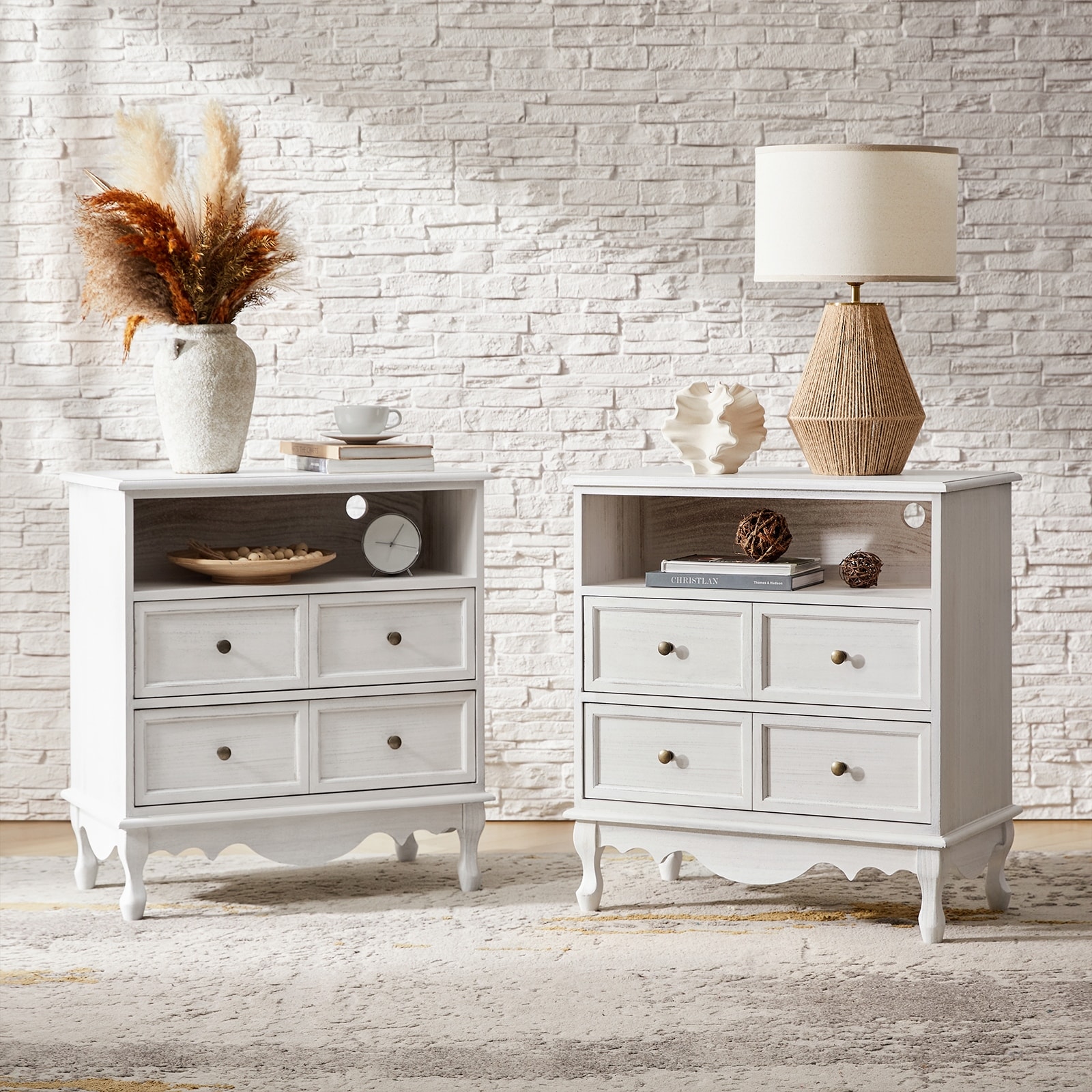End table and dresser set store