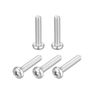 M6x30mm Torx Security Machine Screws, 5pcs 316 Stainless Steel Pan Head ...