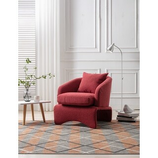 Leisure Barrel Chair Arm Chairs Lounge Chairs for Small Spaces Bedroom ...