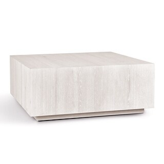 Bristol Cracked Oak Coffee Table in Meadow White by Kosas Home - Bed ...