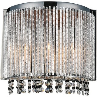 Claire 3 Light Wall Sconce With Chrome Finish - Bed Bath & Beyond ...