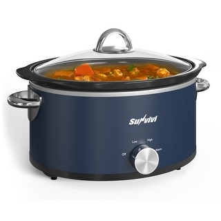3 Quart Slow Cooker with 3 Heating Settings - Bed Bath & Beyond - 43074765