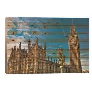 Big Ben, Parliament And Lamp Post, Westminster, London, England Print ...