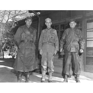 Major General Oliver Smith With Lieutenant Colonel Ray Murray History ...