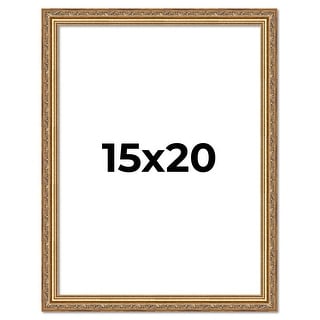 15x20 Frame Red Solid Wood Picture Frame Width 1.75 Inches | Interior ...