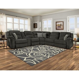 Garland Rug Rhapsody Polypropylene Indoor Floral Area or Accent Rug ...