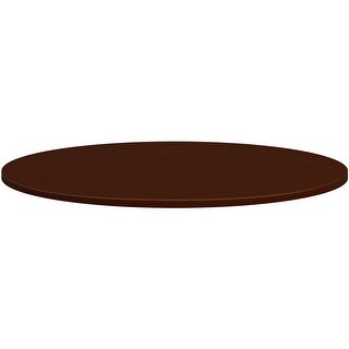 HON Mod Round Mahogany Conference Tabletop - Bed Bath & Beyond - 34793607