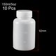 Plastic Lab Reagent Bottle Sample Sealing Storage Container 10pcs ...