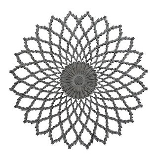 Wooden Starburst Cut-out Wall Decor - Gray - Roche River Decor - Bed ...