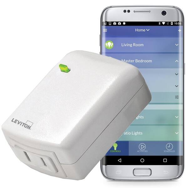 Leviton 001-DW3HL-1BW Decora Smart Wi-Fi Plug-In Dimmer - Bed Bath & Beyond - 25407617